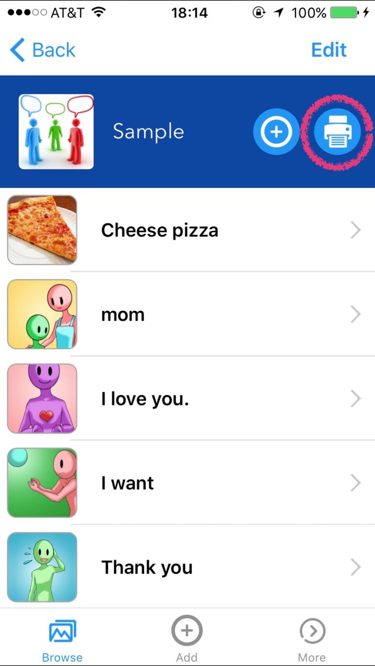 Print Out Your Voice4u AAC Icons And Carry Them Around - Voice4u AAC App